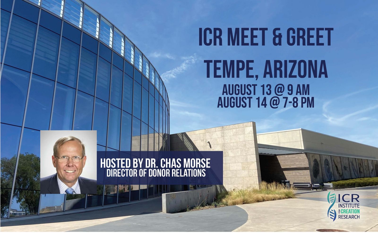 ICR Meet and Greet â€¢ Tempe, AZ. | The Institute for Creation Research